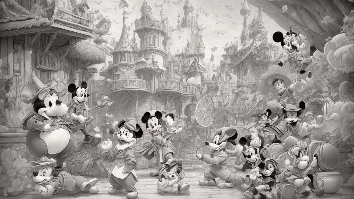 Disney Coloring Pages | Lost Story Studios