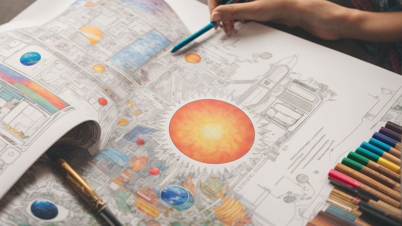Space Exploration Coloring Books for Kids | Lost Story Studios